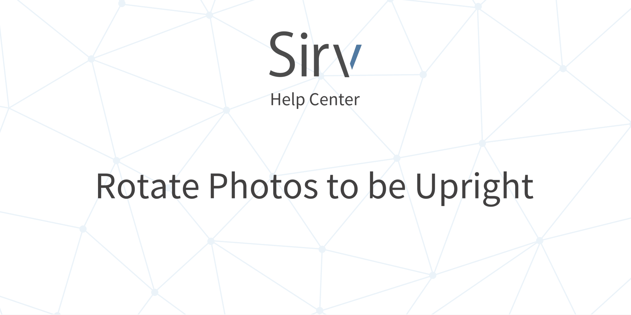 Rotate Photos To Be Upright Sirv Help Center
